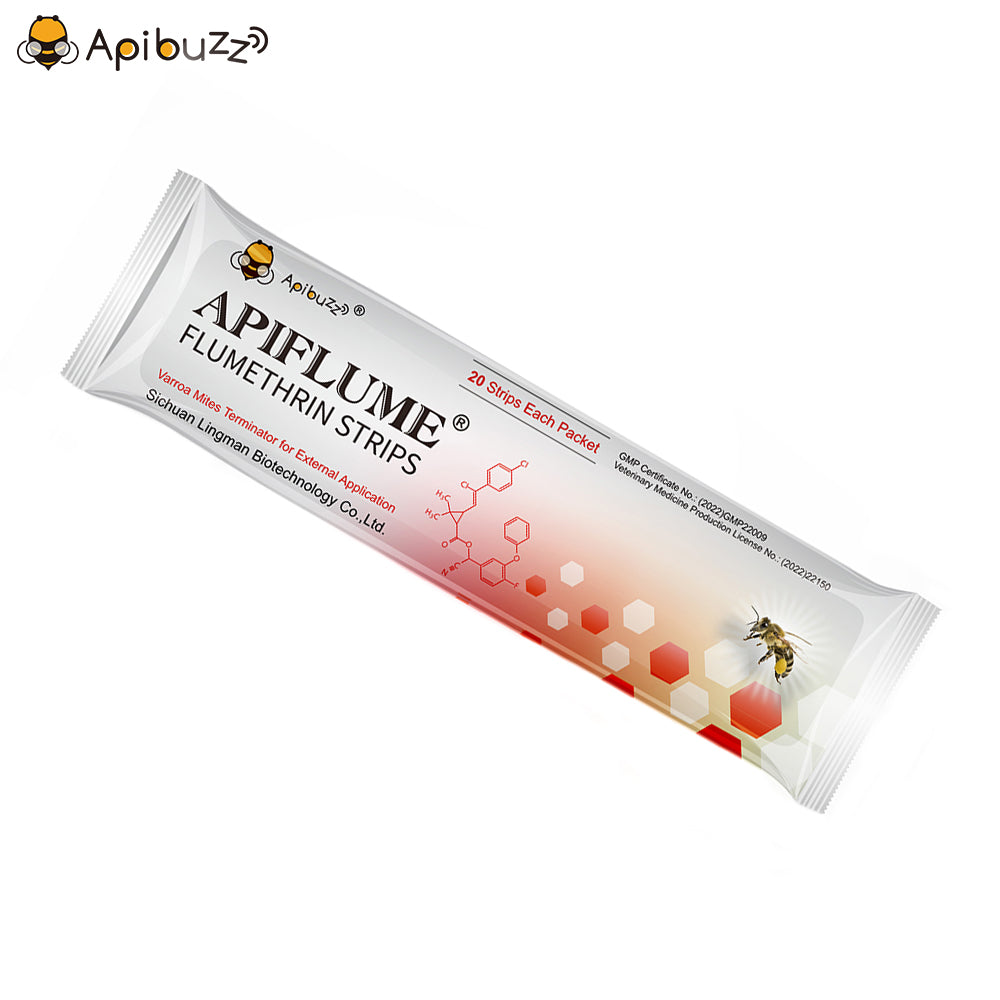 APIFLUME Varroa Mite Strips - Honey Bee Supplies for Sale | Flumethrin ...