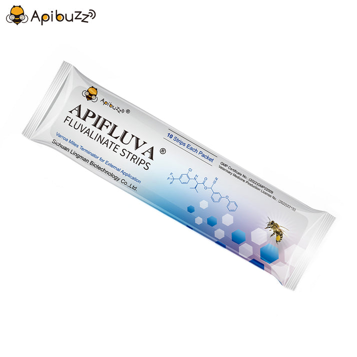 APIFLUVA Bee Mite Strips | Varroa Treatment | Beekeeping Accessories ...